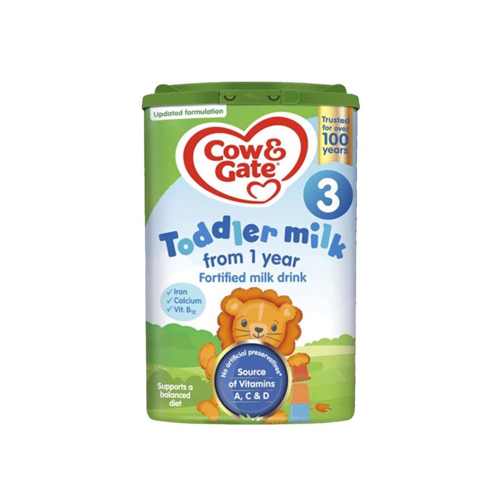 Cow & Gate 3 Growing Up Milk Powder 1 to 2 years-800g UK - Kids & Moms