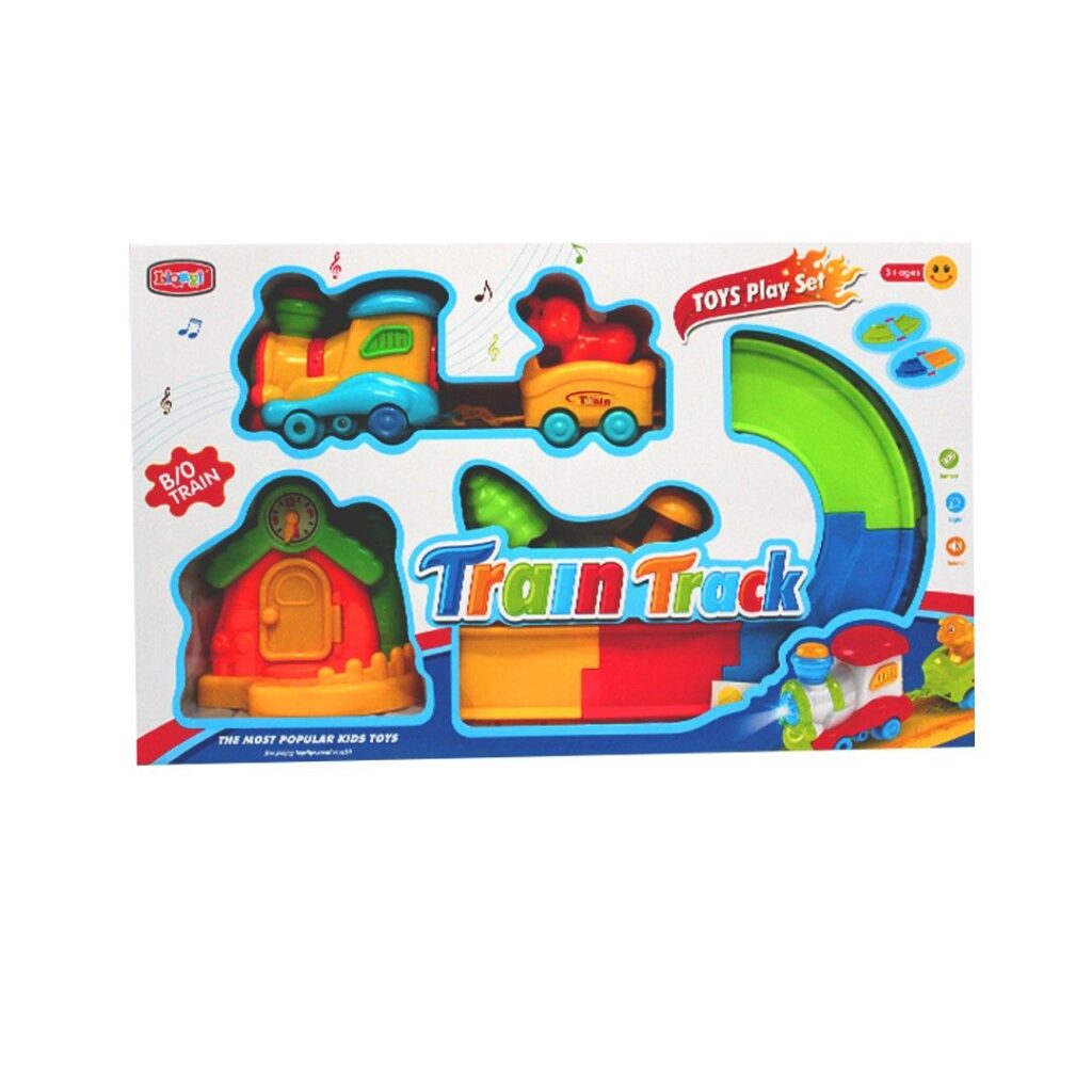 Train Track Toys Play Set - Kids & Moms